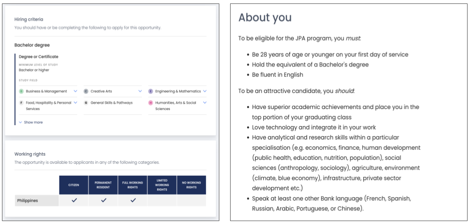 What makes a great graduate job ad?